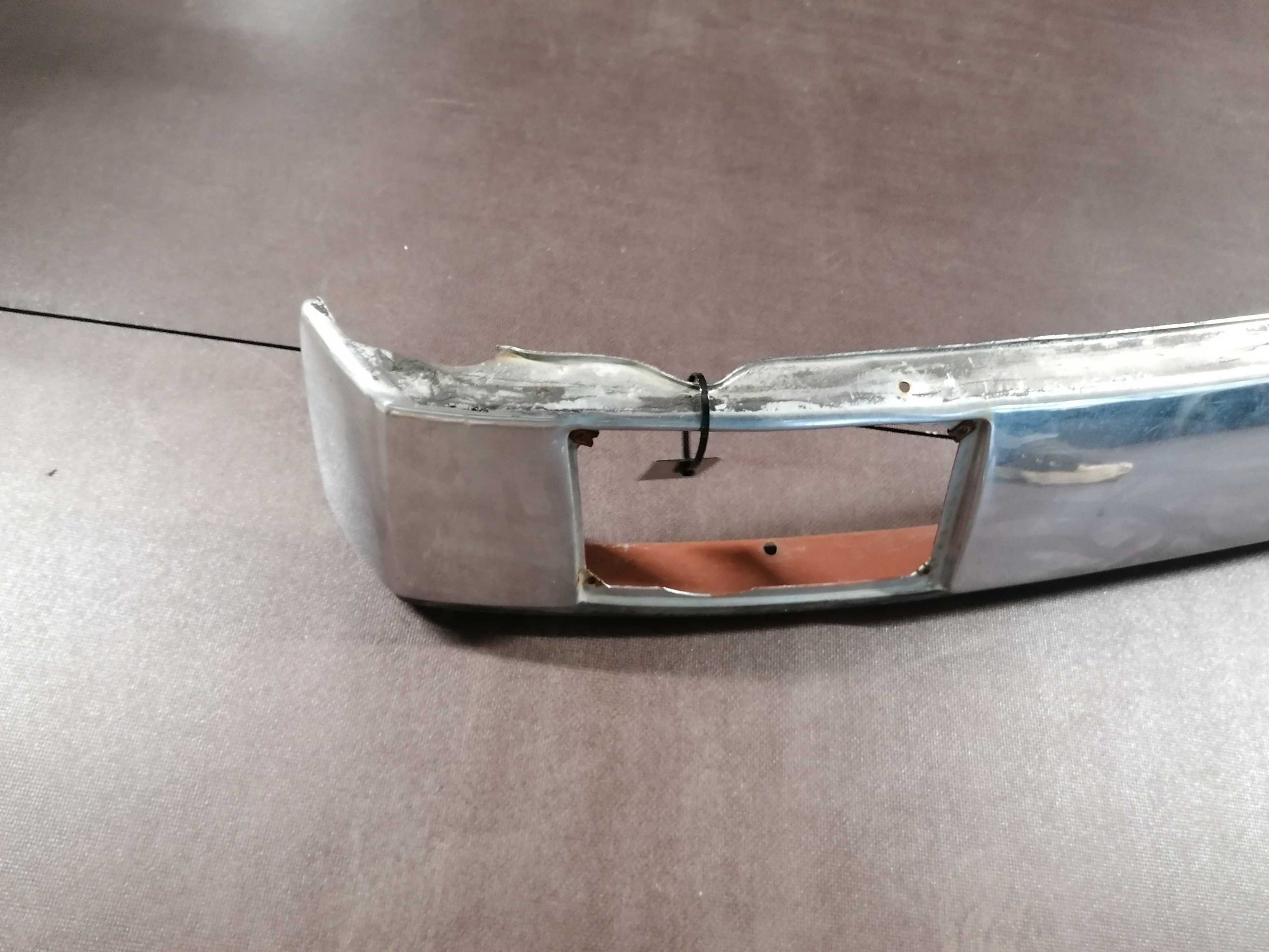 Porsche 914-6 alkuperäinen etupuskuri / Orginal front bumper