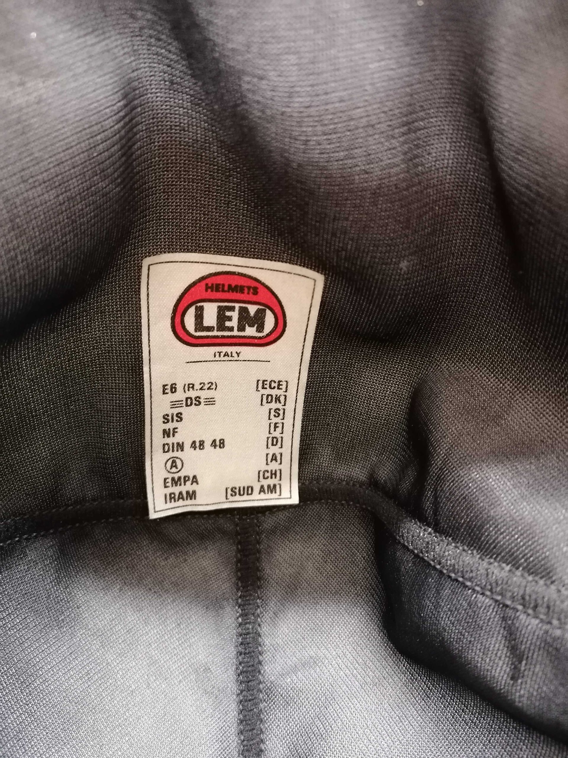 Lem Italialainen vintage kypärä/ Lem Italy vintage helmet