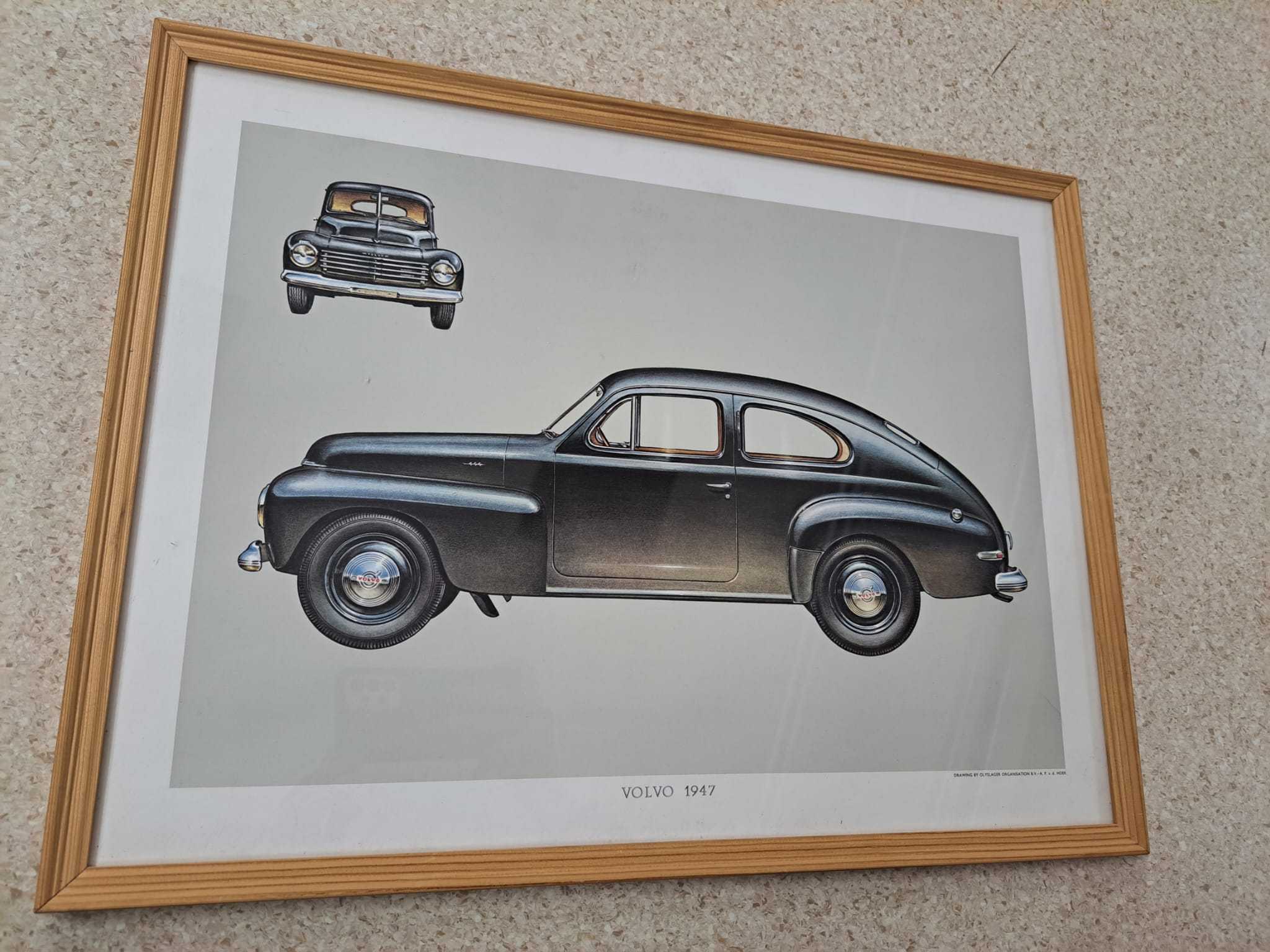 Volvo PV taulu/ Volvo PV wall art
