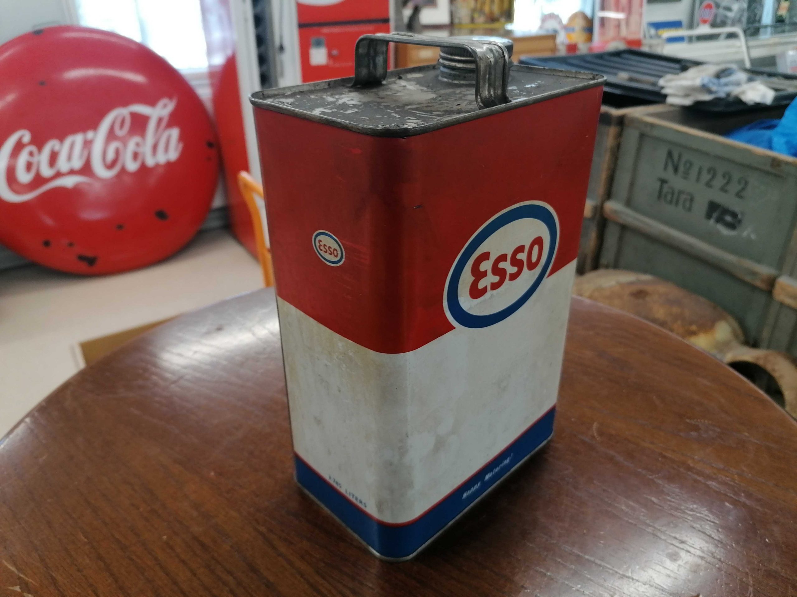 Esso öljykanisteri / Esso oil can