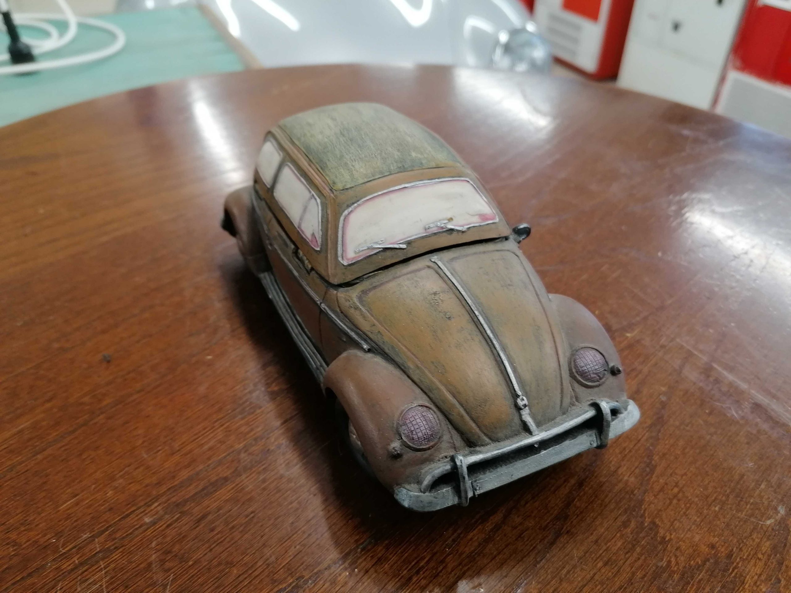 VW Beetle keramiikka auto/ VW Beetle ceramics car