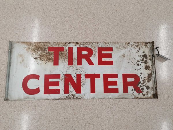 Tire Center kyltti vanha 1960-1970 / Tire Center sign old 1960-1970s